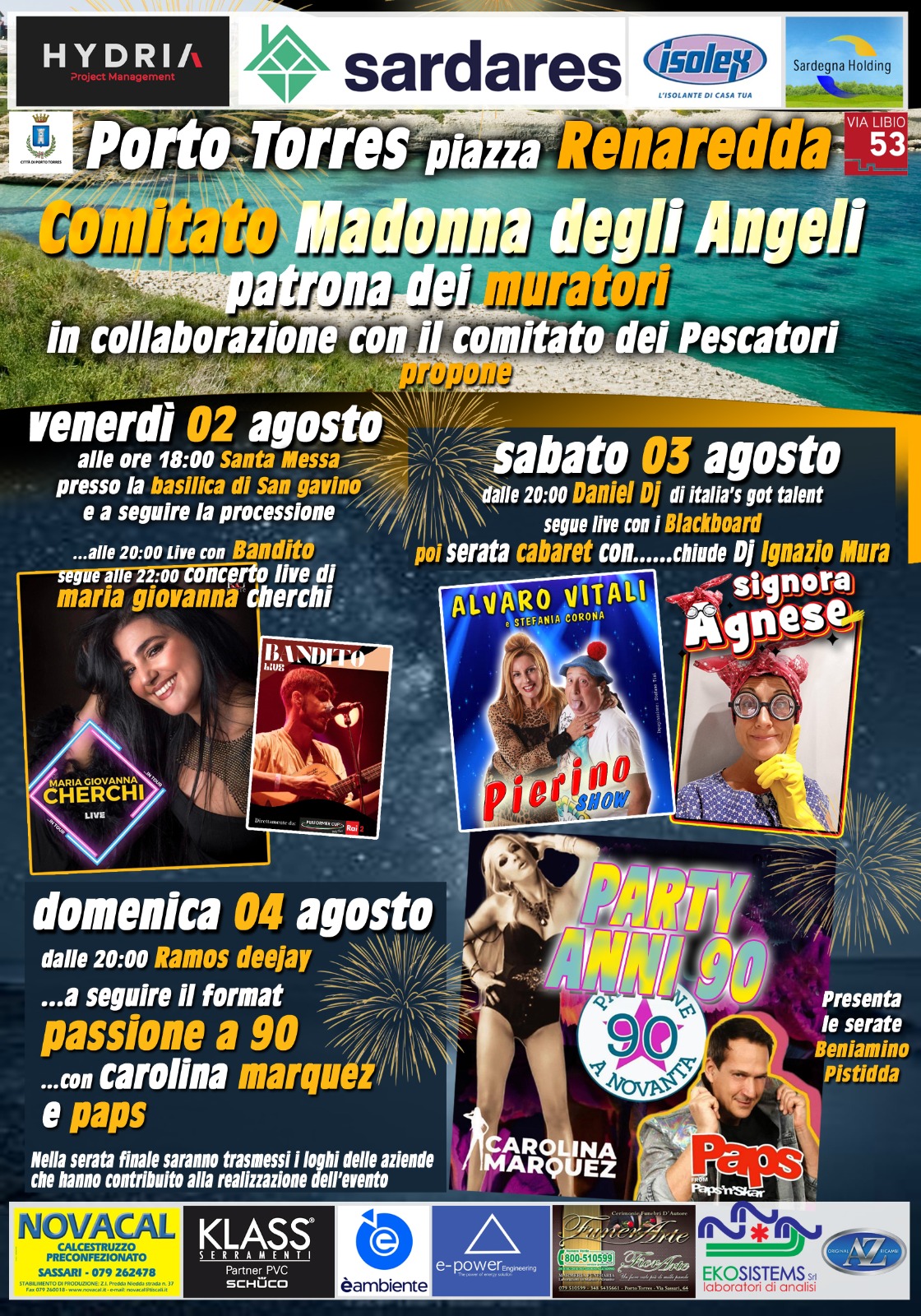 “Festa dei Muratori e dei Pescatori” (modifiche viabilità sabato 3 e ...